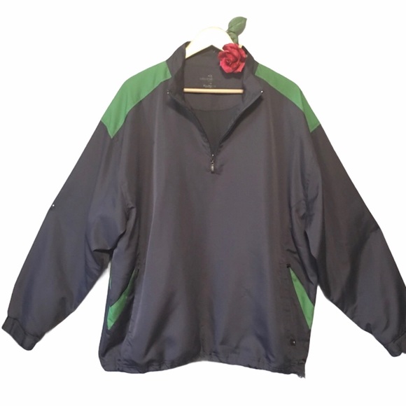 Grand Slam | Jackets & Coats | Grand Slam Golf Jacket Lg Green Gray ...